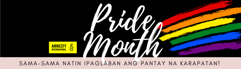 #Pride2020: Sulong, Wag Patinag! - Amnesty Philippines