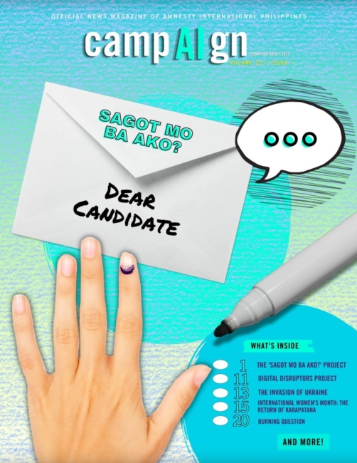 campAIgn Archive - Amnesty Philippines